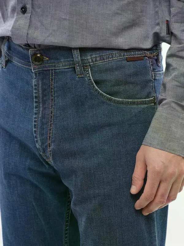 Corneliani Contrasting-stitch Regular-fit Jeans