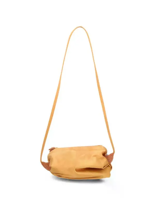 Vintage Beaded-trim Shoulder Bag