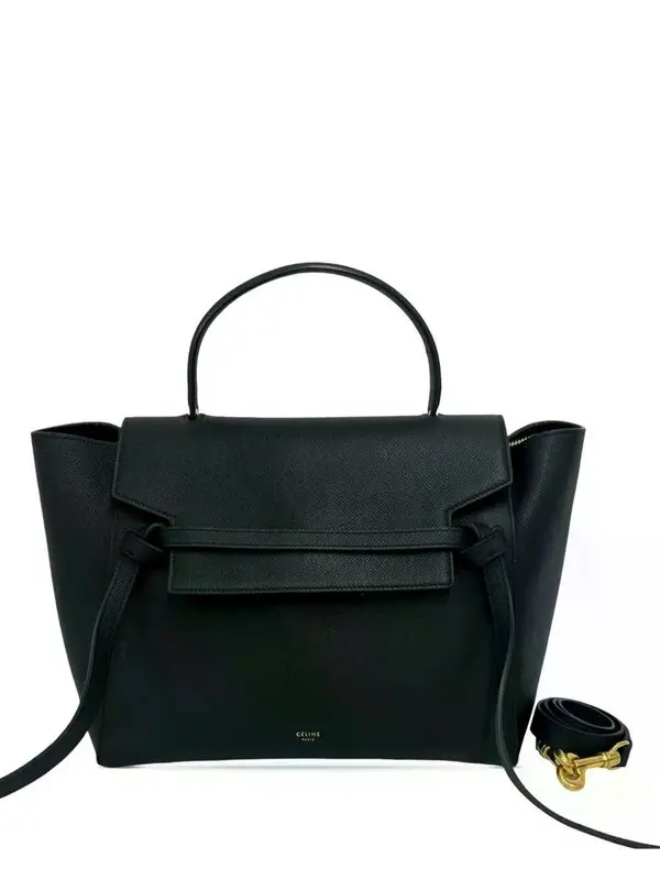 Celine Grained Calfskin Belt Bag Satchel