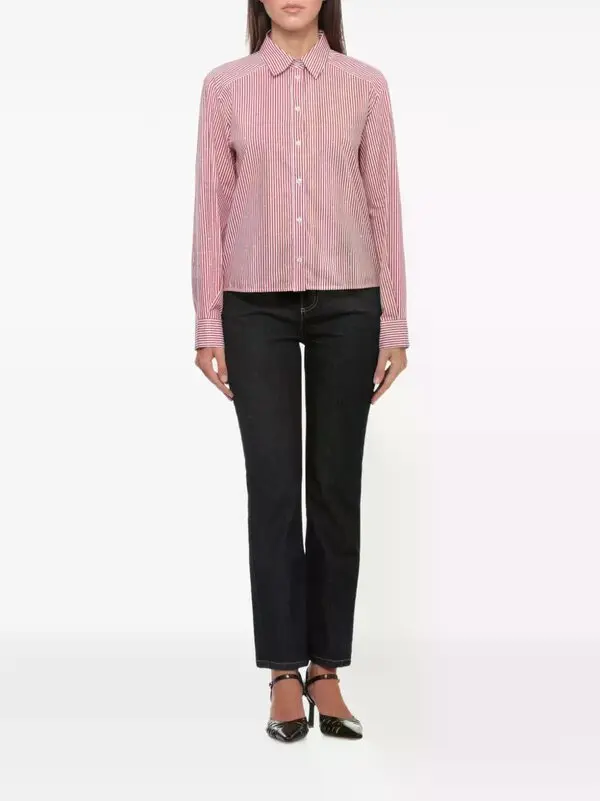 EMME Striped Crystal Embellished Shirt