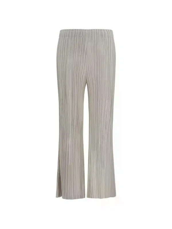 GONGDID DESIGN Plissé-effect Palazzo Pants