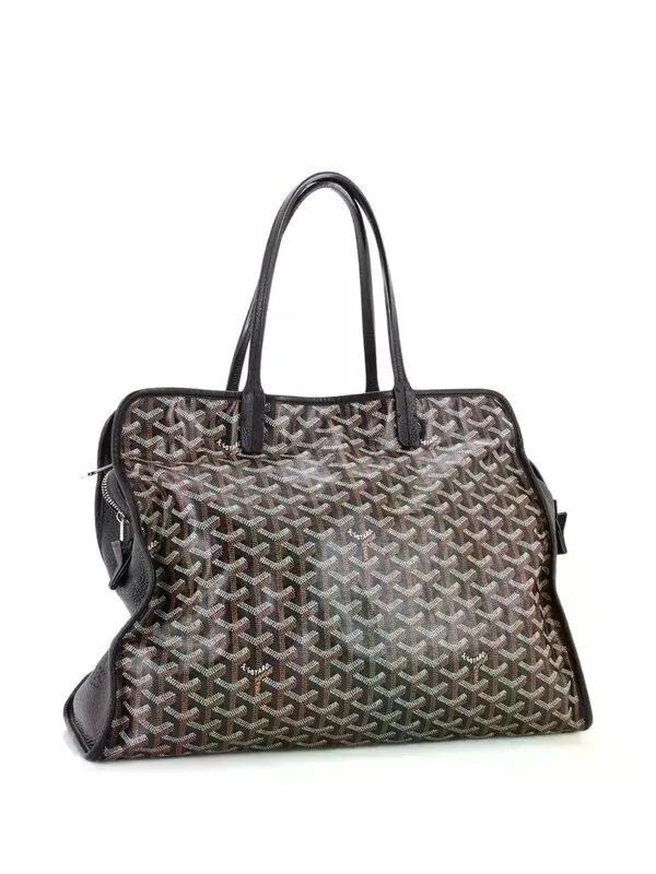 Goyard Hardy Pet Carrier Coated Canvas Pm Tote Bag