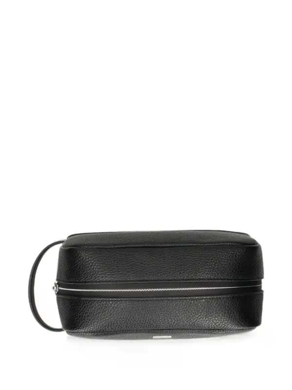 Tommy Hilfiger Logo-plaque Pebbled Wash Bag