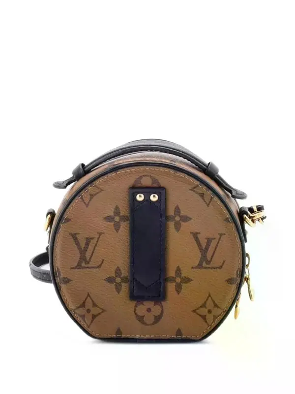 LOUIS VUITTON Mini Boite Chapeau Bag In Reverse Monogram Canvas