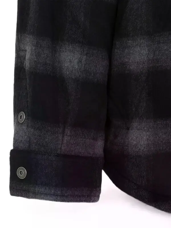 Off-White Check-pattern Wool Jacket