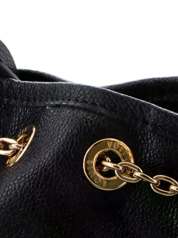 LOUIS VUITTON Summer Bundle Bag Monogram Empreinte Giant Bucket Bag - Black
