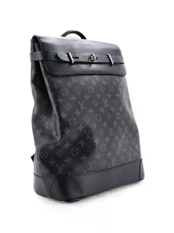 LOUIS VUITTON Steamer Monogram Eclipse Canvas Backpack