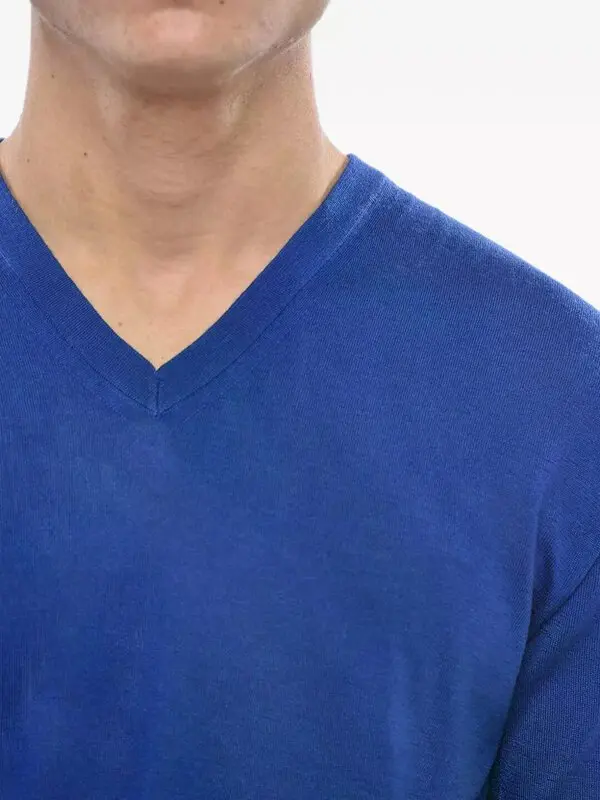 Malo V-neck Lightweight Knit Sweater