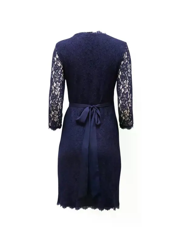 Diane Von Furstenberg Lace Wrap Dress