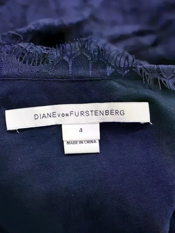 Diane Von Furstenberg Lace Wrap Dress