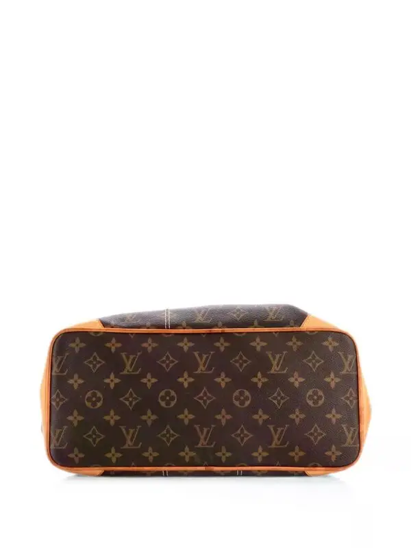 LOUIS VUITTON Riveting Handbag Monogram Canvas Tote Bag