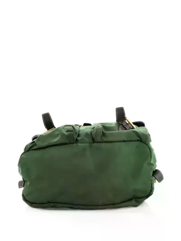 Prada Double Front Pocket Tessuto Medium Backpack
