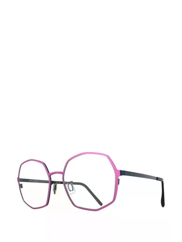 BLACKFIN Geometric Frame Eyeglasses