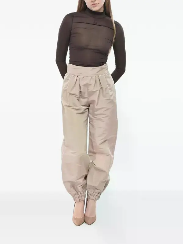 SUPER BLOND Pleated Balloon Trousers