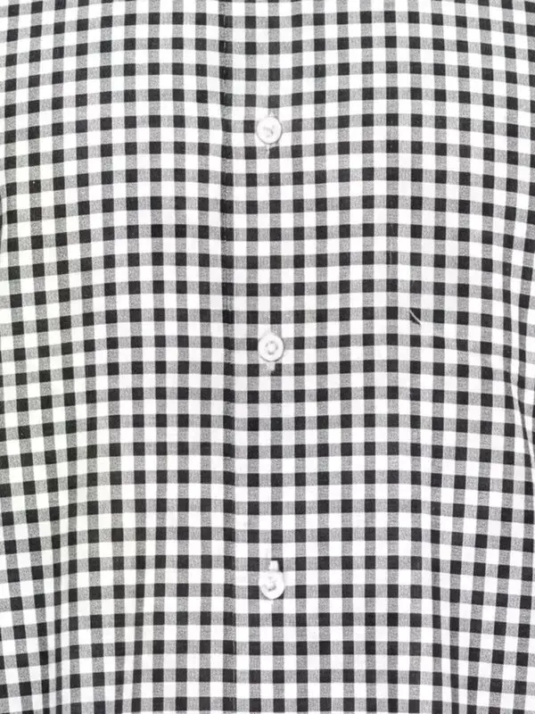 Isaia Gingham-check Shirt