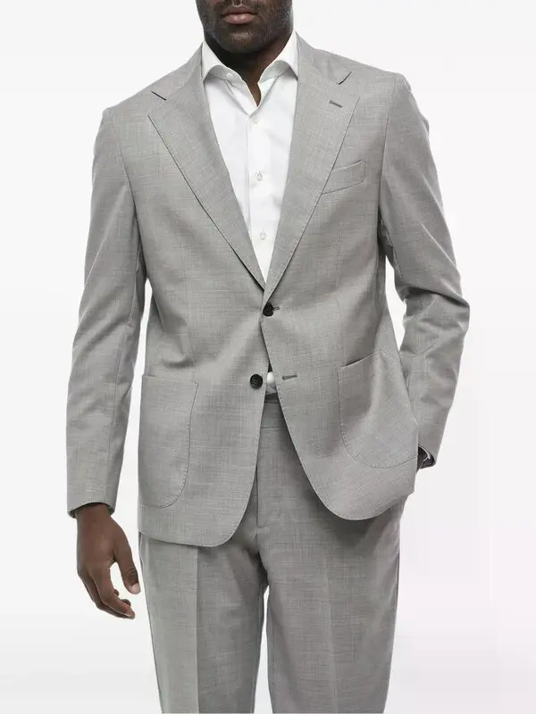 COLAMARINO Napoli Single-breasted Wool Suit