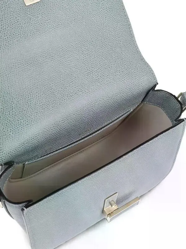 VALEXTRA Leather Shoulder Bag
