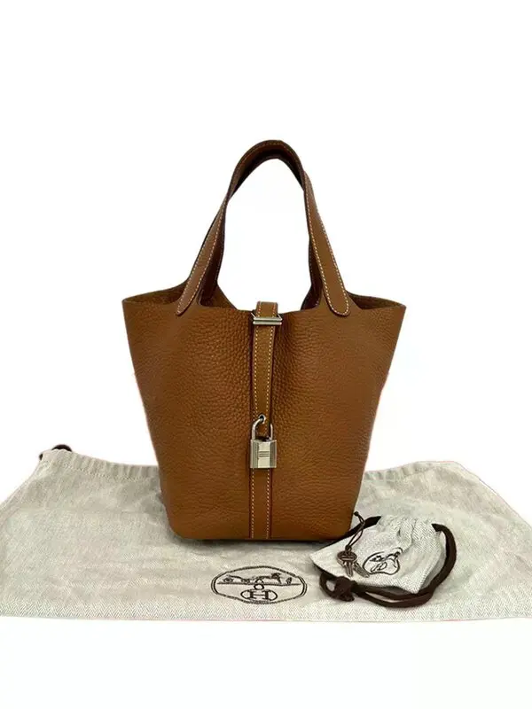 Hermès 2015 Clemence Picotin Lock 18 Handbag