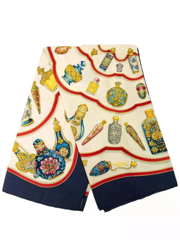Hermès 2000-2026 Qu Importe Le Flacon Silk Scarf 90 Scarves - Multicolour