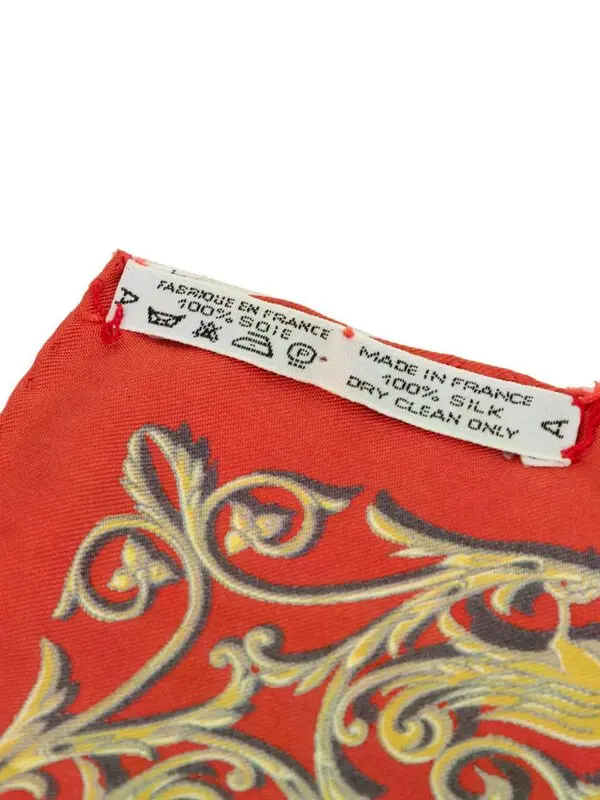 Hermès Astrologie Dies Et Hore Silk Handkerchief