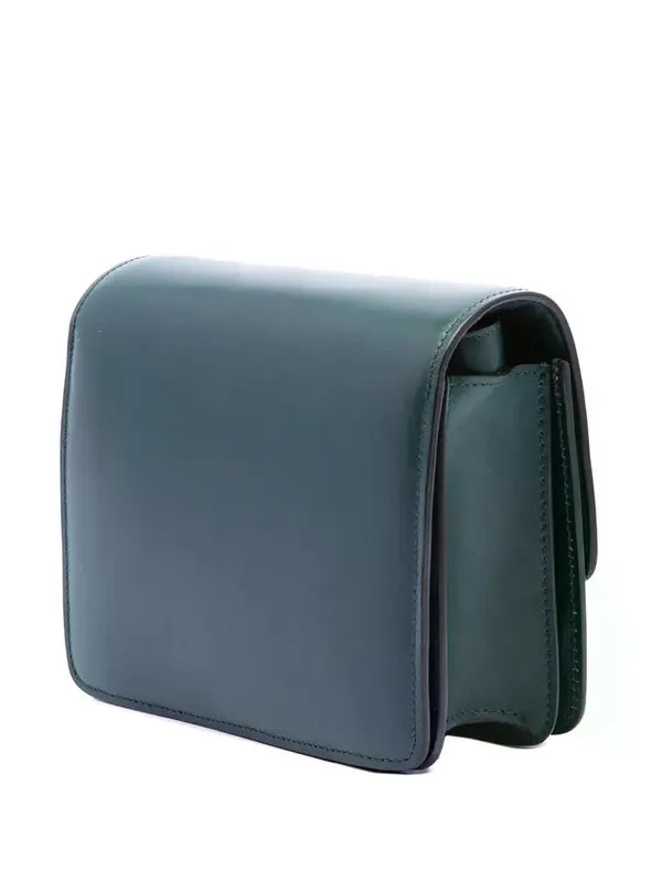 Celine Small Calfskin Classic Box Crossbody Bag - Green
