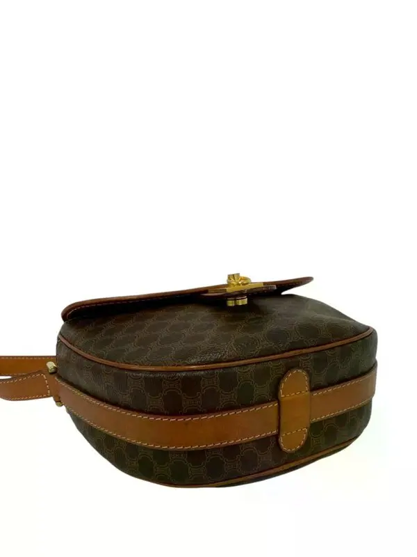Celine Macadam Coated Canvas Crossbody Bag