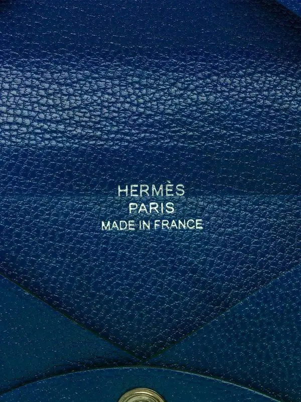 Hermès 2022 Chevre Mysore Calvi Card Holder