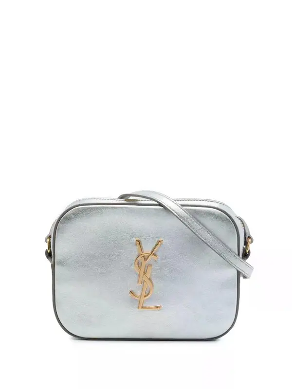 Saint Laurent Classic Monogram Camera Bag - Silver