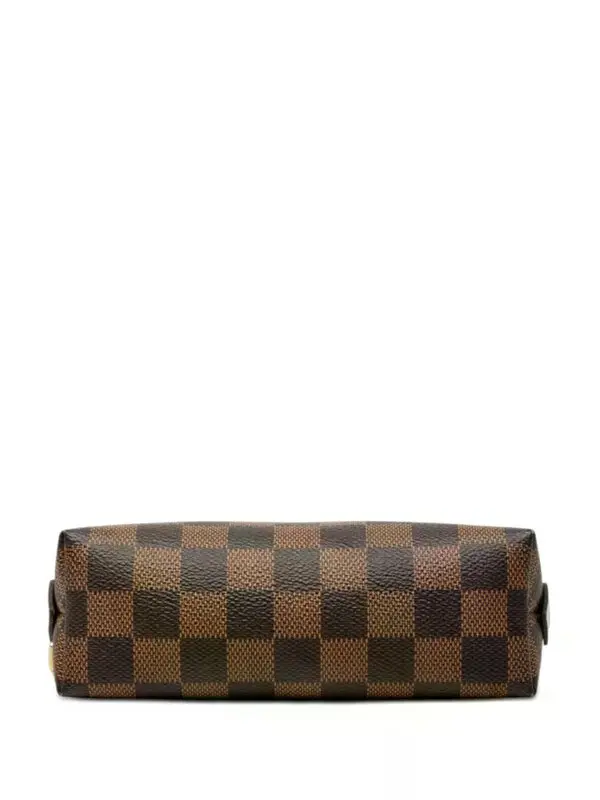 LOUIS VUITTON 2015 Damier Ebene Cosmetic Pm Pouch