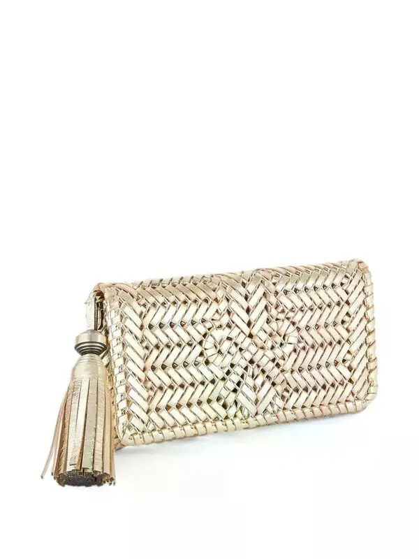 ANYA HINDMARCH Neeson Tassel Clutch Bag