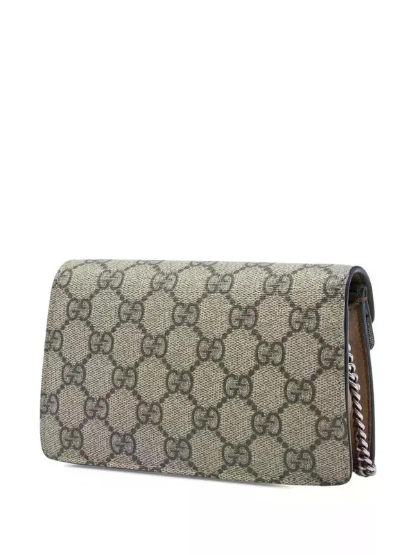 Gucci Mini Gg Supreme Dionysus Crossbody Bag - Neutrals