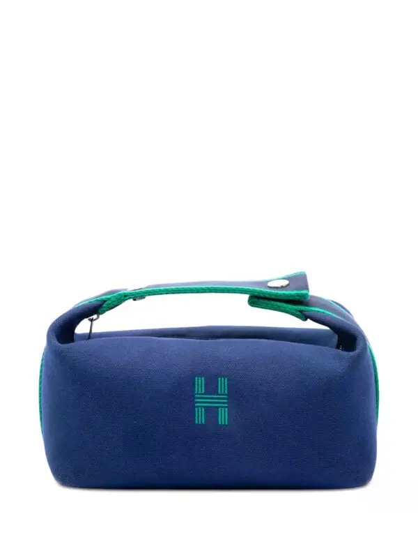 Hermès 2010-2026 Small Toile Bride A Brac Case Vanity Bag