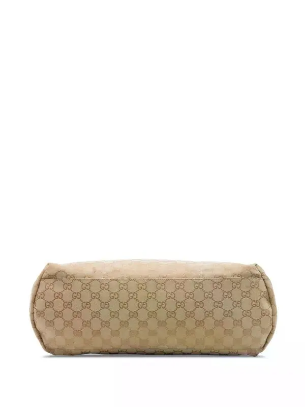 Gucci 2016-2026 Gg Canvas Web Tote Bag