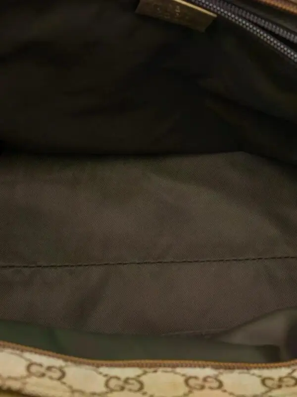 Gucci 2016-2026 Gg Canvas Web Tote Bag
