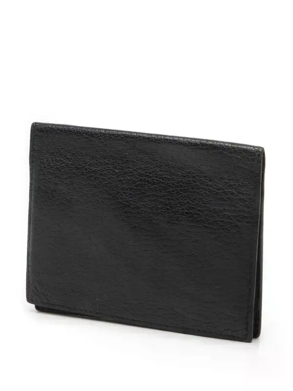 Hermès 2010 Chevre Mysore Evelyne Card Holder - Black