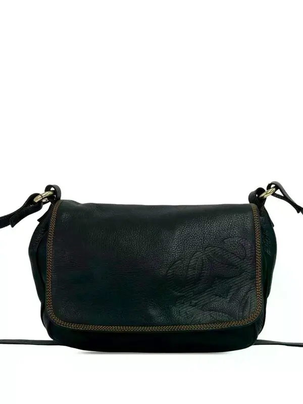 Loewe 2000-2026 Leather Anagram Flap Crossbody Bag