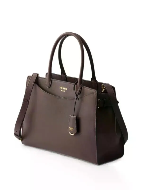 Prada Prelude Large Leather Handbag