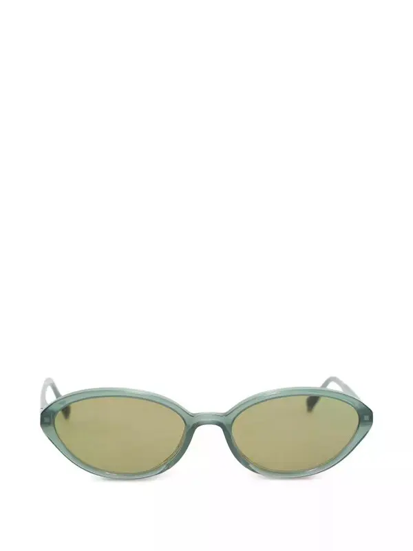 Mykita Oval Frame Sunglasses - Green