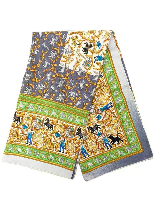 Hermès 2000-2026 Chasse En Inde Silk Scarf 90 Scarves