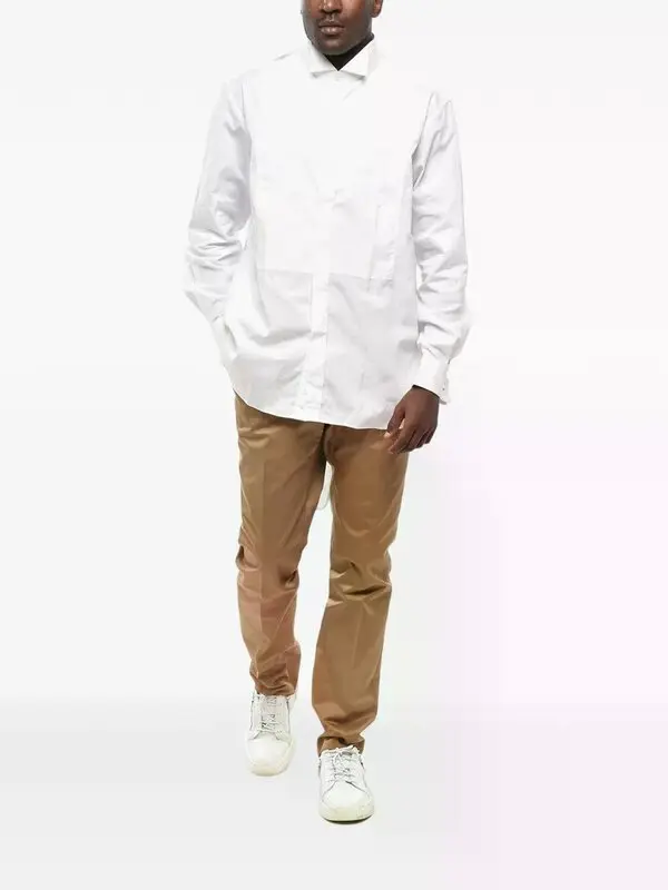 Corneliani Hidden-placket Poplin Shirt
