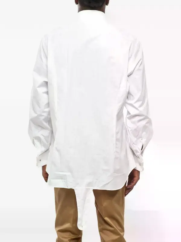 Corneliani Hidden-placket Poplin Shirt