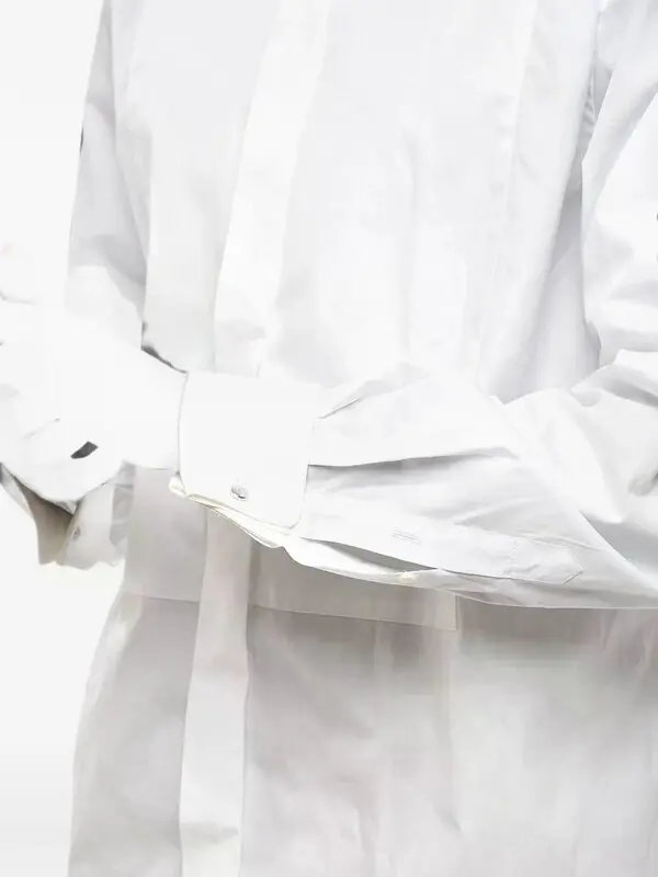 Corneliani Hidden-placket Poplin Shirt