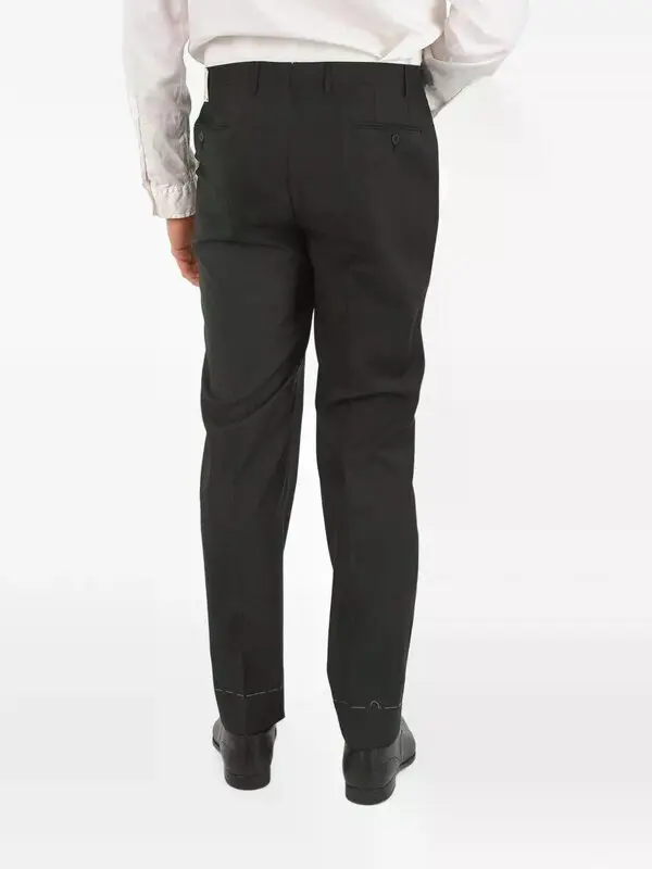 Corneliani Virgin Wool Poplin Trousers