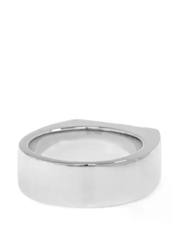 Off-White Diagonals Signet Ring