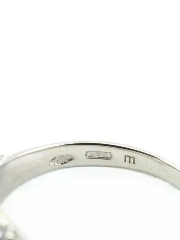 BVLGARI 950 Platinum Diamond Corona Ring