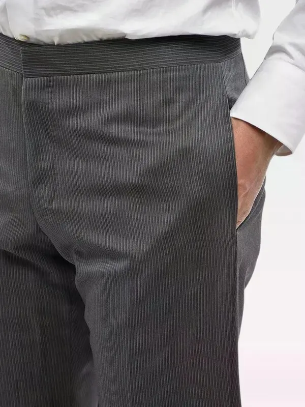 Corneliani Cerimonia Academy Pinstriped Virgin-wool Trousers