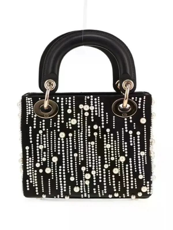 Dior Mini Lady Pearl-embroidered Shoulder Bag
