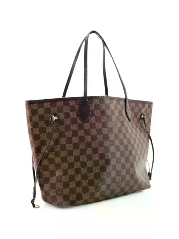 LOUIS VUITTON Neverfull Nm Damier Mm Tote Bag - Brown