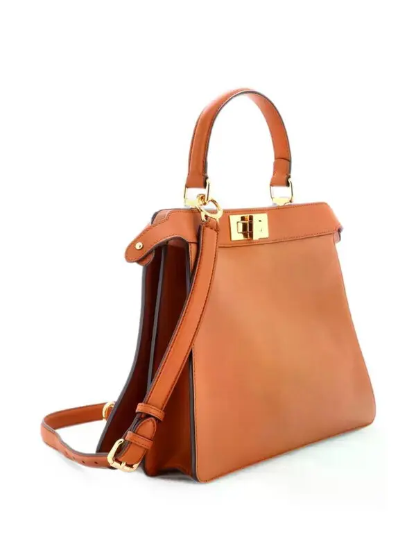 Fendi Peekaboo Iseeu Bag Leather Medium Satchel