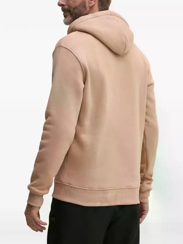 Alpha Industries Logo-print Drawstring Hoodie